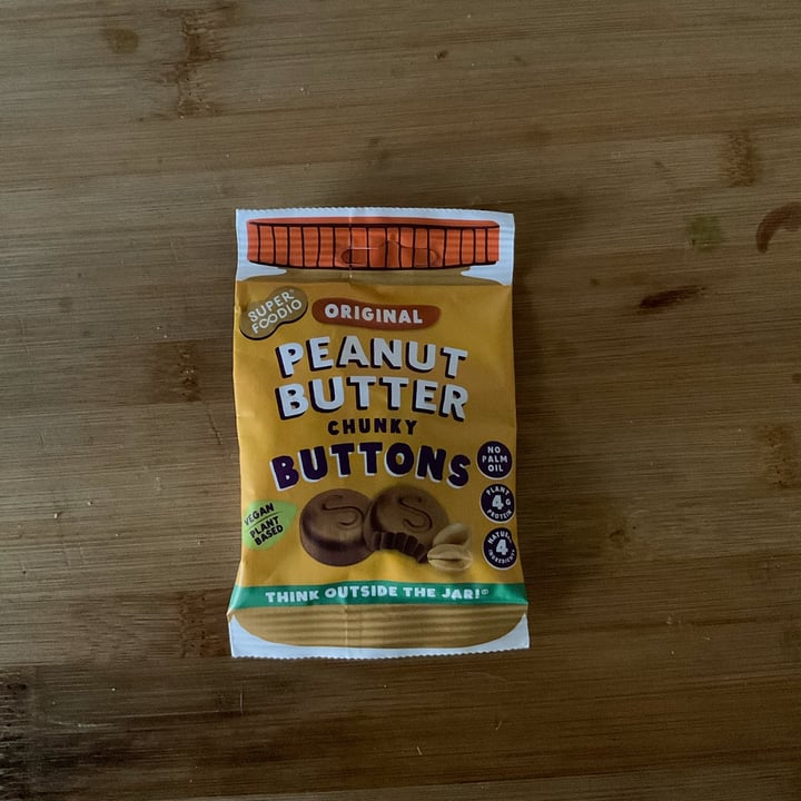 Superfoodio Peanut butter chunky buttons Review | abillion