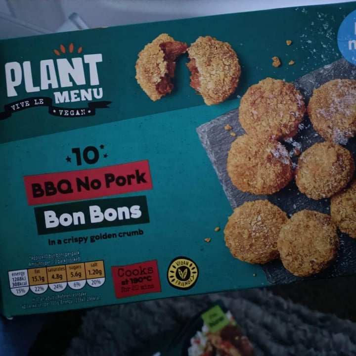 Plant Menu 10 BBQ No Pork Bon Bons Review | abillion