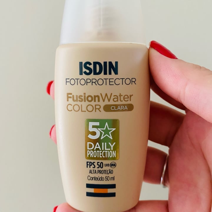 Isdin Fotoprotector Fusion Water Color - Clara Review | abillion