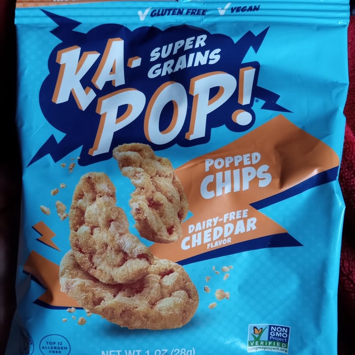 Ka-Pop Dairy-Free Cheddar Popped Chips Review | abillion