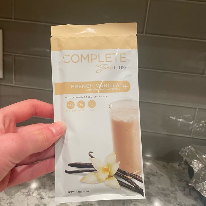 Juice Plus Complete French Vanilla Whole Foods Based Shake Mix Review | abillion
