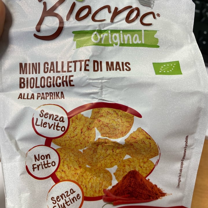 Biocroc Mini gallette di mais alla paprika Review | abillion