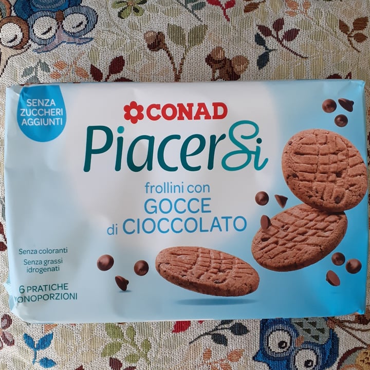 Piacersi | Conad Frollini con gocce di cioccolato Review | abillion