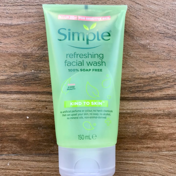 Simple refreshing facial wash Review | abillion