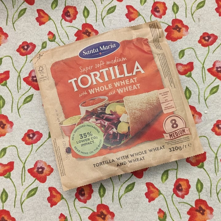 Santa María Super Soft Medium Tortilla with whole wheat Review | abillion