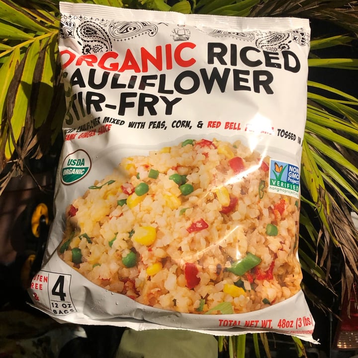 Tattooed Chef Organic riced cauliflower stir fry Review | abillion