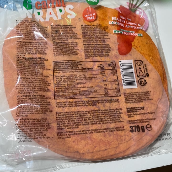 NV snack food poco loco wraps carotes Review | abillion