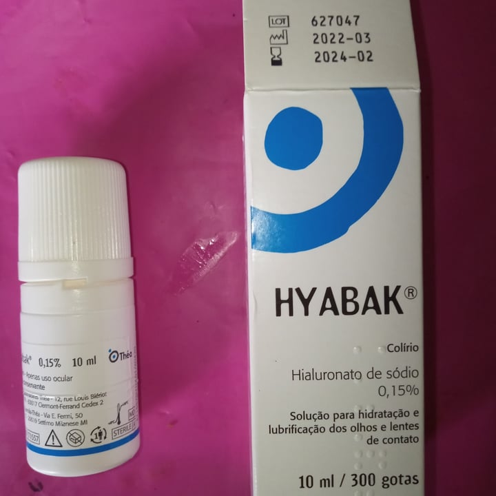 Théa Colírio Hyabak Review | abillion