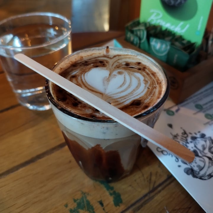 Kafeterija Čubura Vračar, Beograd, Serbia Soy Latte with Chocolate ...