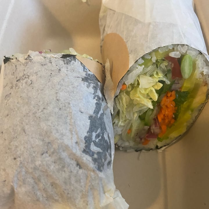 Zen Ramen & Sushi Burrito Tacoma, United States Veg Sushi Burrito ...