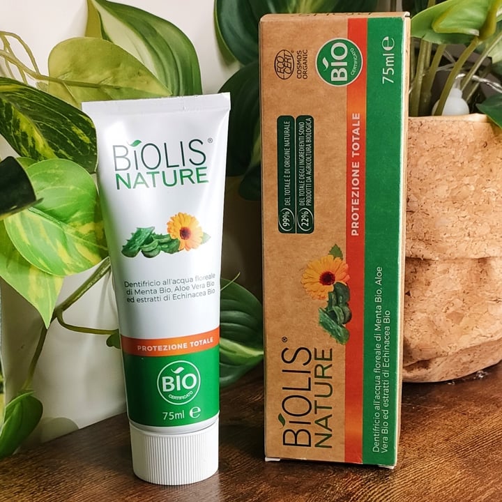 Biolis Nature Dentifricio all'Acqua Floreale di Menta Bio,Aloe Vera Bio ...