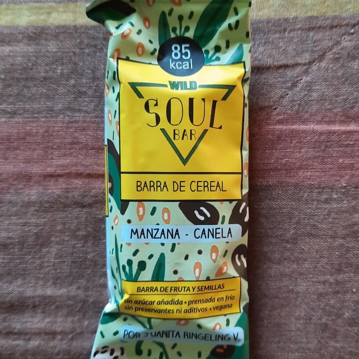 Wild Foods Wild Soul Bar Barra de Cereal Manzana Canela Review | abillion