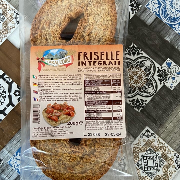 Tarall'oro friselle integrali Reviews | abillion