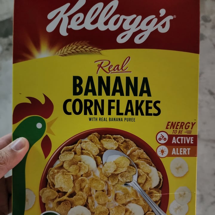 Kellogg Banana Flavoured Cornflakes Review | abillion