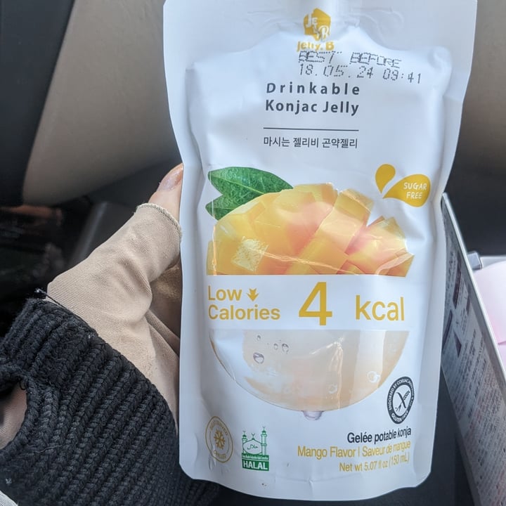 Jelly b Drinkable Konjac Jelly Mango Review | abillion