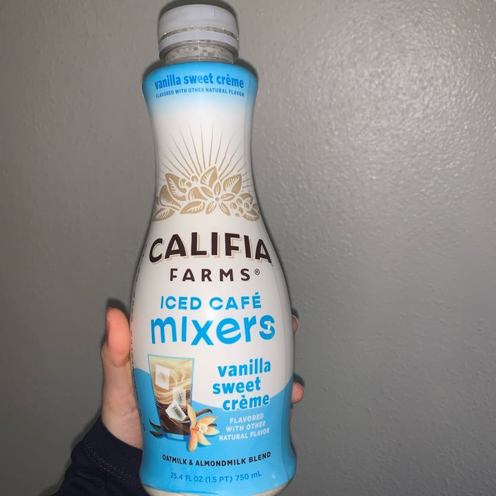 Califia Farms Iced Café Mixers Vanilla Sweet Crème Review | abillion