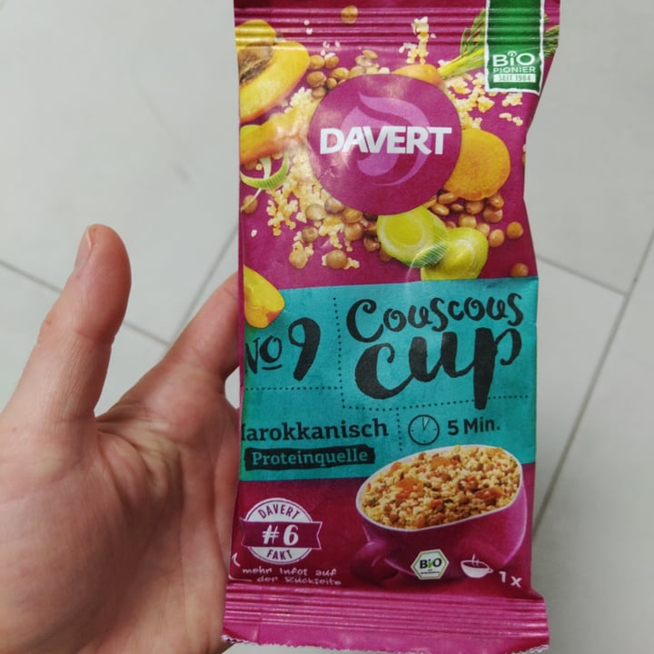 Davert Couscous Cup Marokkanisch Review | abillion