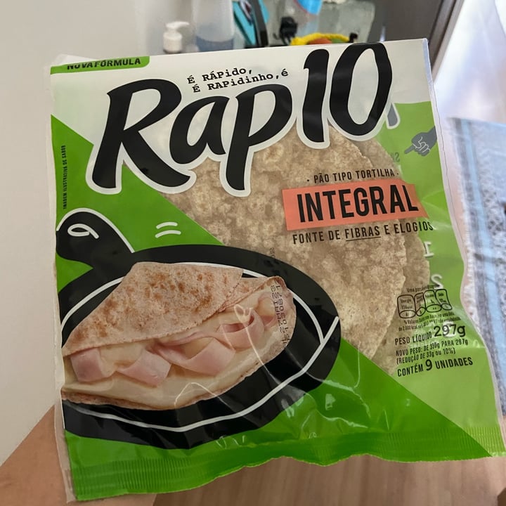 Rap 10 Pão Tortilha Integral Review | abillion