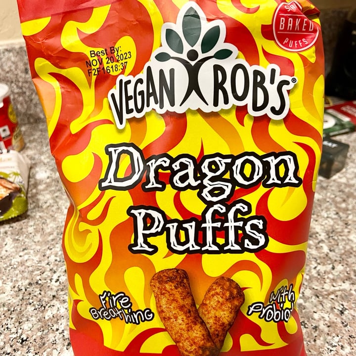 Vegan Rob's Dragon fire Puffs Review | abillion