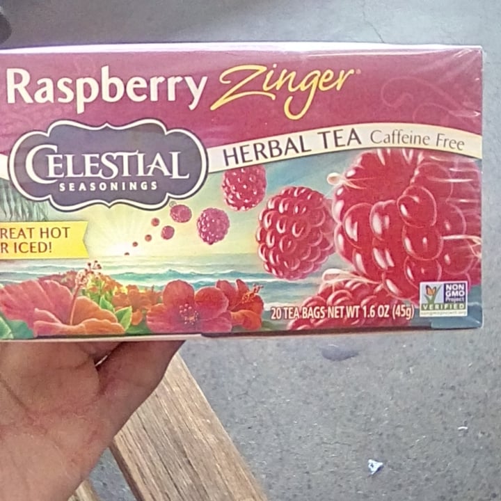 Celestial Seasonings Raspberry Zinger Herbal Tea Review | abillion
