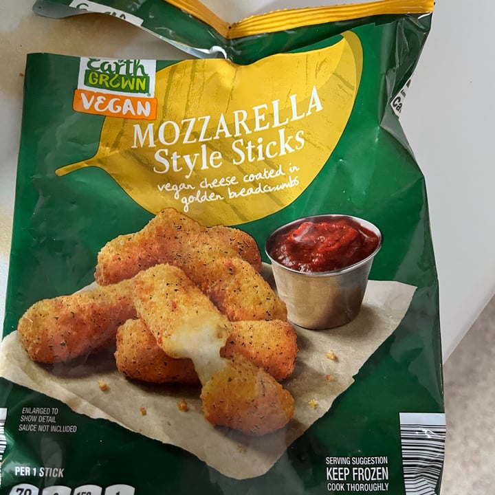 earth grown vegan Mozzarella Style Sticks Review | abillion