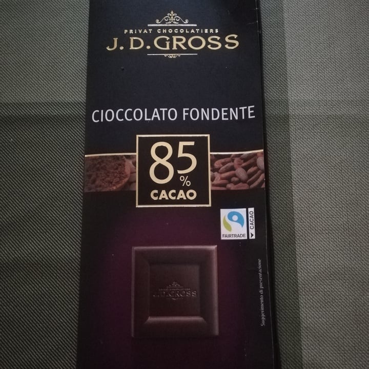 J. D. Gross Cioccolato fondente 85% Review | abillion