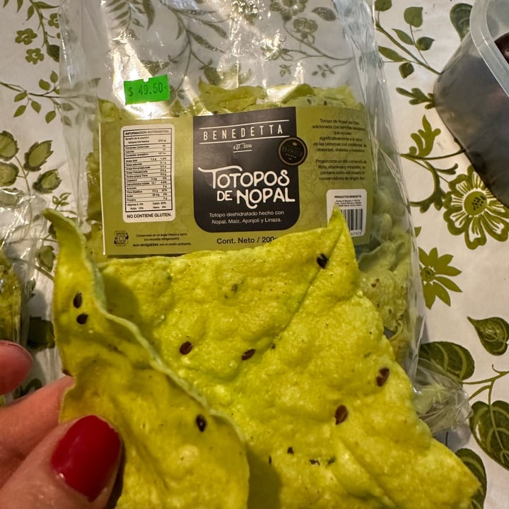Benedetta Totopos de Nopal Reviews | abillion