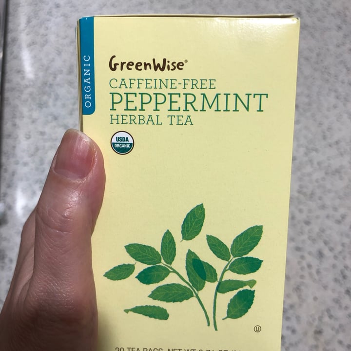 Greenwise Peppermint Herbal Tea Review | abillion