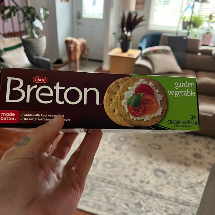 Dare Breton Garden Vegetable Crackers Review | abillion