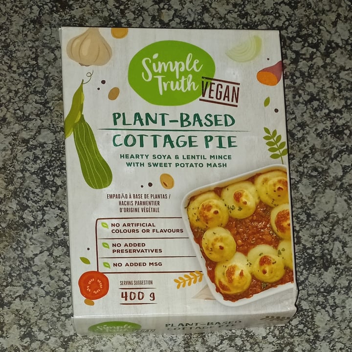 Simple Truth Plant-Based Cottage Pie Review | abillion