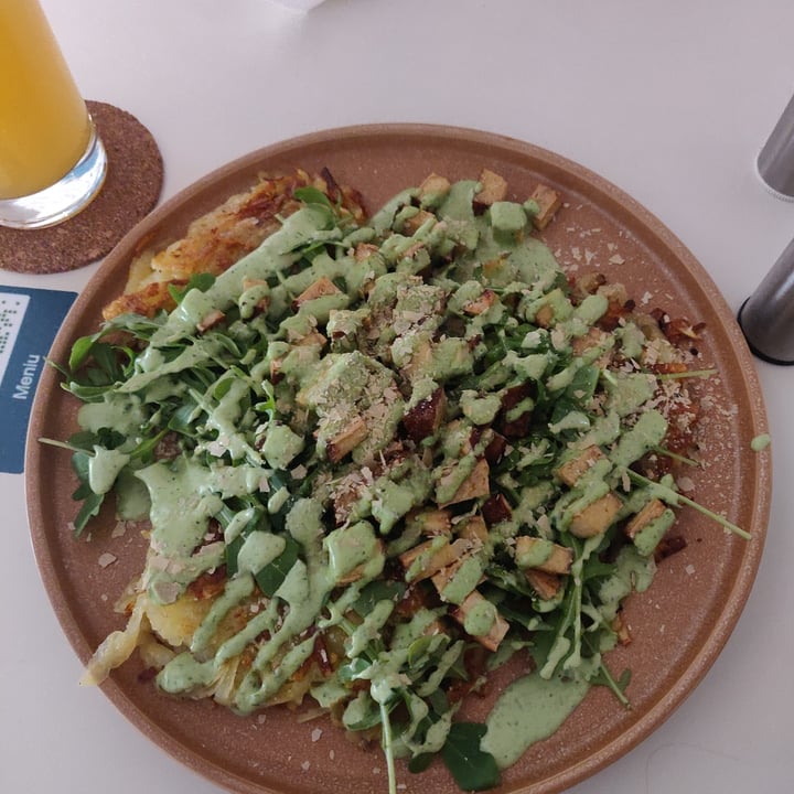 BUNT Bistro Cluj-Napoca, Romania Vegan Loaded Rosti Review | abillion