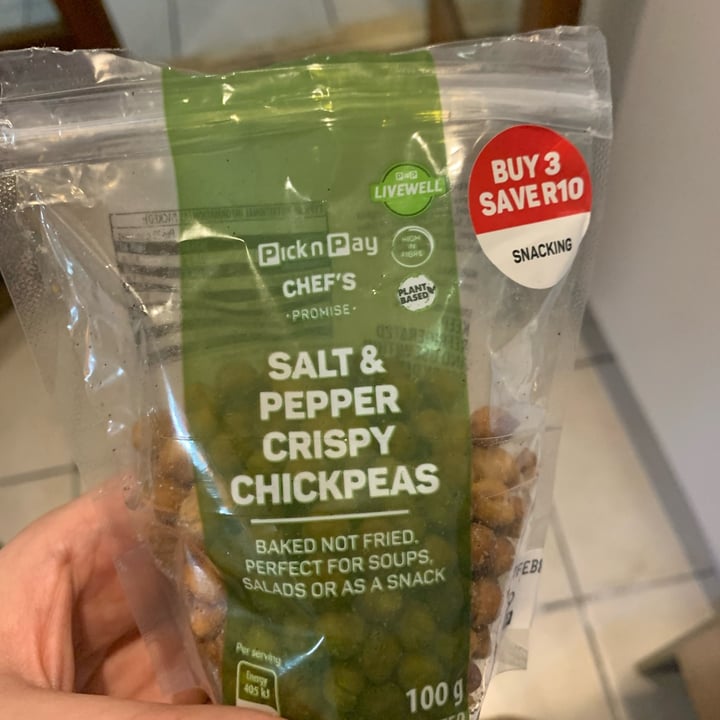 Pick n Pay Salt & Pepper Crispy Chickpeas Review | abillion