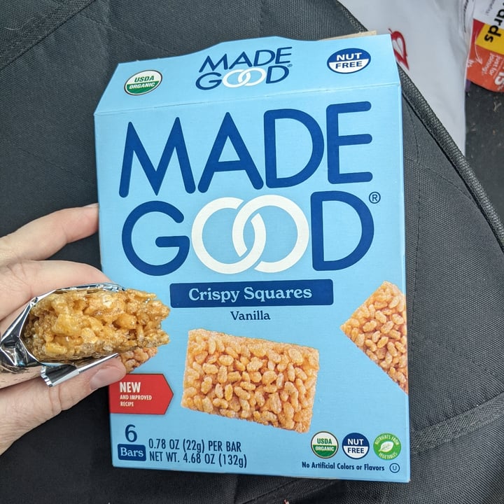Made Good Crispy Squares Vanilla Review | abillion