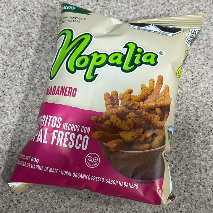 Nopalia Churritos hechos con Nopal Fresco Habanero Review | abillion