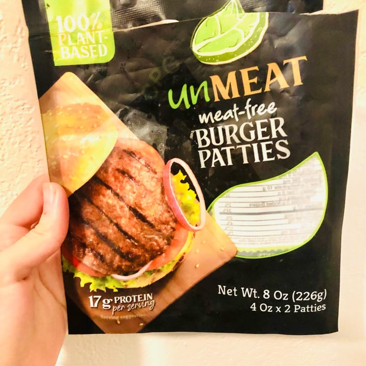unMEAT Unmeat Burger Patties Review | abillion