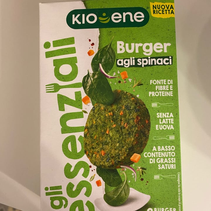 Kioene Gli Essenziali Burger agli Spinaci Review | abillion