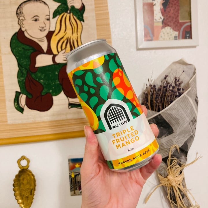 vault city Triple Fruited Mango - Modern Sour Beer Review | abillion