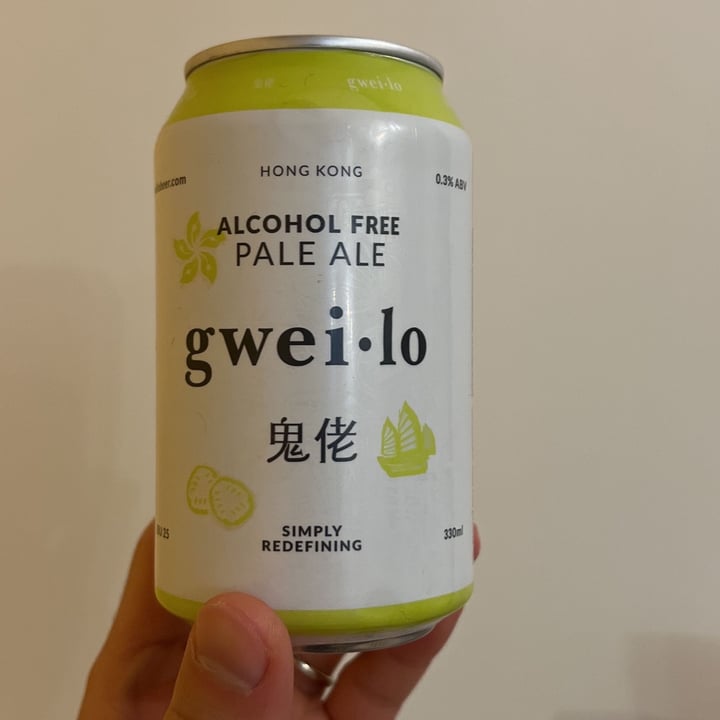 Gwei.lo alcohol free pale ale Review | abillion