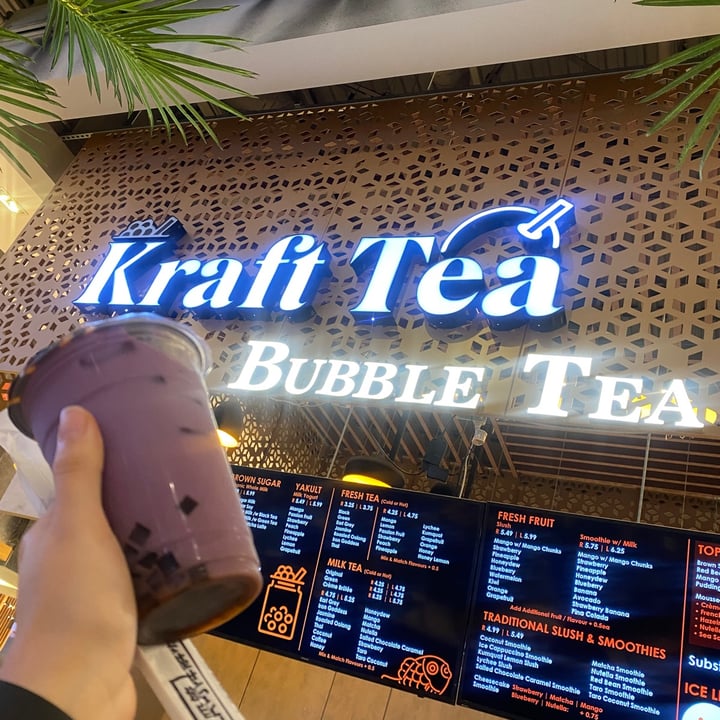Kraft Tea Bubble Tea - Stockyards York, Toronto, Canada Taro Milk Tea ...