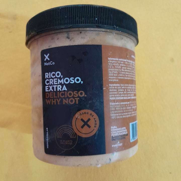 NotCo helado dulce de leche Review | abillion