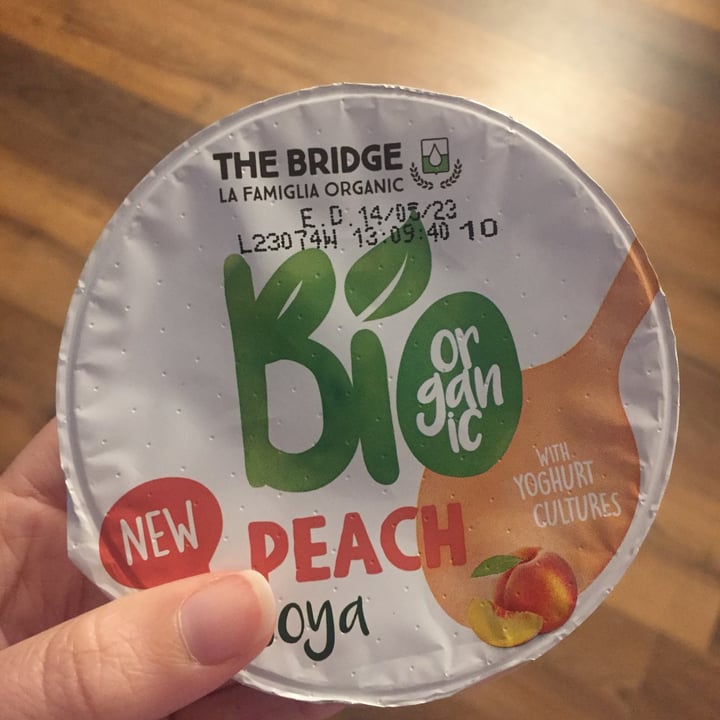 The Bridge Bio Peach Soy Yogurt Review | abillion
