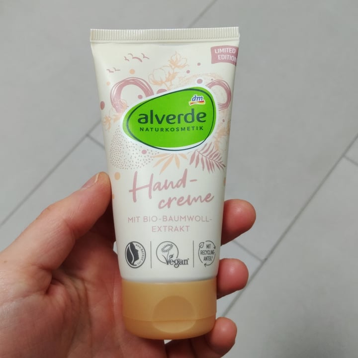 Alverde Naturkosmetik Handcreme mit Bio Baumwollextrakt Review | abillion