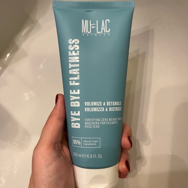 Mulac cosmetics Bye Bye Flatness - Maschera Fortificante Review | abillion