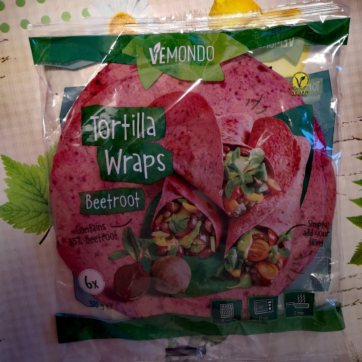 Vemondo Tortilla wraps beetroot Review | abillion