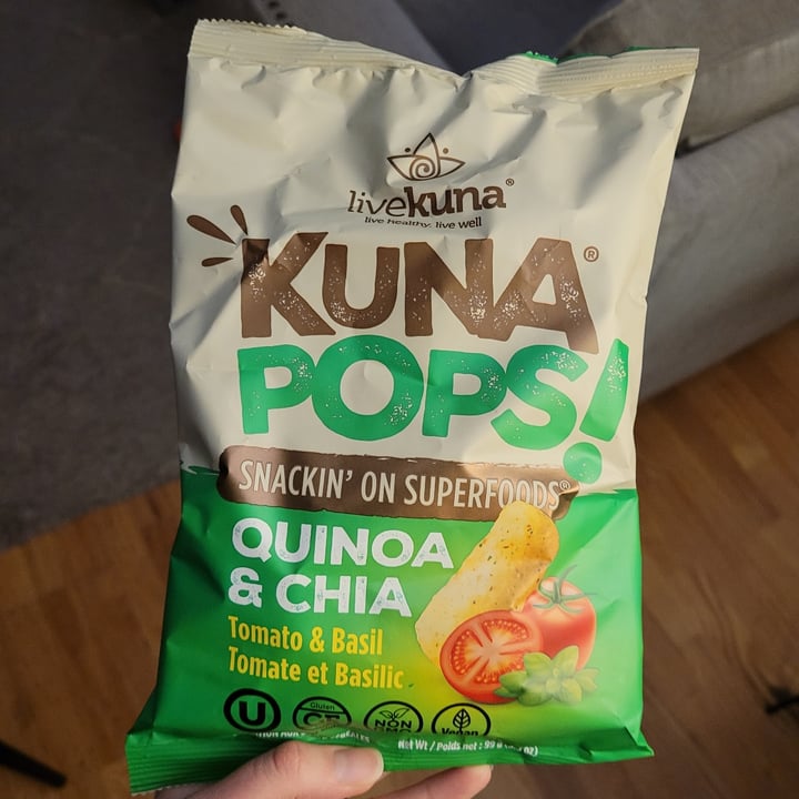 livekuna Kuna Pops! Quinoa & Chia Tomato & Basil Review | abillion