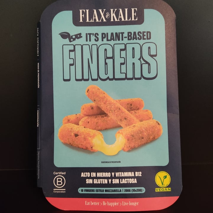 Flax & Kale Fingers Estilo Mozzarella Review | abillion
