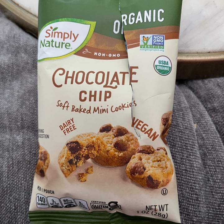 Simply Nature Chocolate chip soft baked cookies Review | abillion
