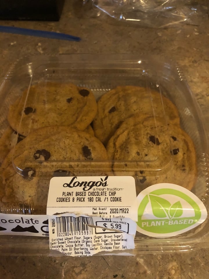 Longos Longo’s Fresh Baked Chocolate Chip Cookies Review | abillion
