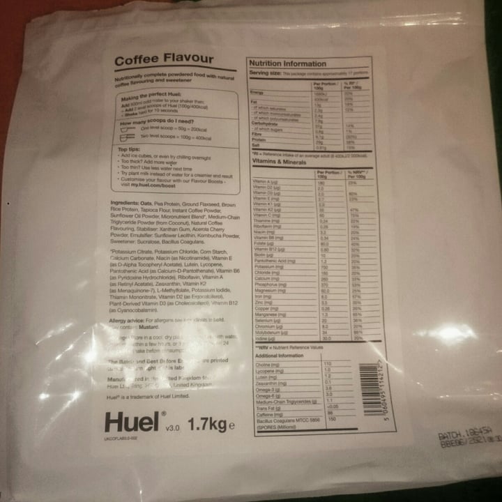 Huel Coffee flavour Review | abillion