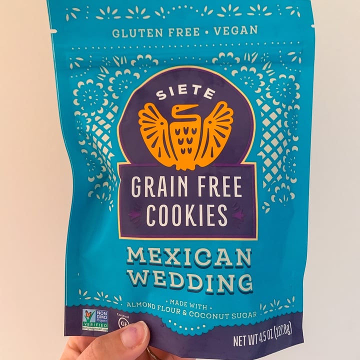 Siete Family Foods Grain free cookies Mexican Wedding Review | abillion